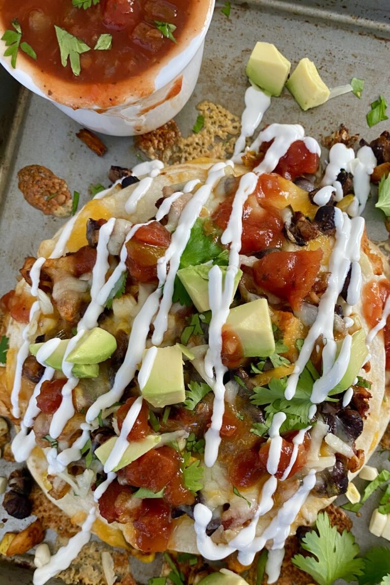 Tex-Mex Cheesy Chicken, Sweet Corn and Black Bean Tortilla Stacks