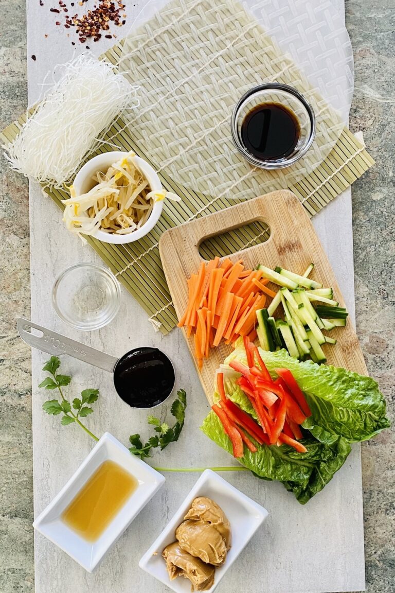 Vegetable Spring Rolls Recipe {Fresh & Healthy}