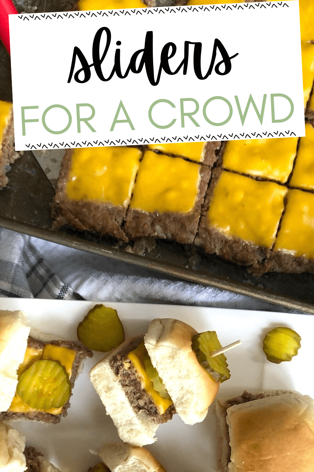 Cheeseburger Sliders for a Crowd