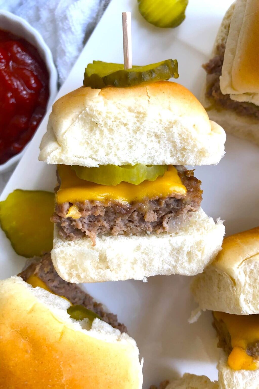Cheeseburger Sliders for a Crowd