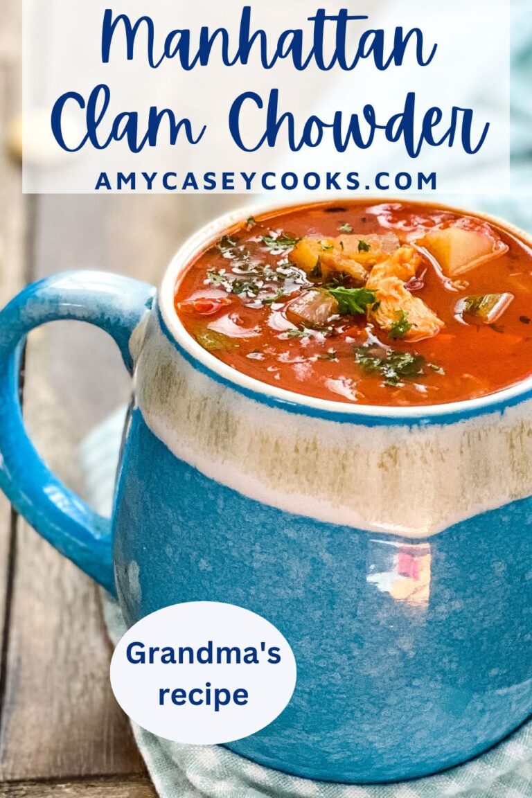 Manhattan Clam Chowder Recipe {Grandma's Favorite}