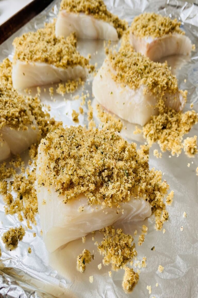 Cod Oreganata {Oven Baked}