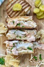 Wild Cod Fish Reuben Sandwich with 30 Second Russian Dressing