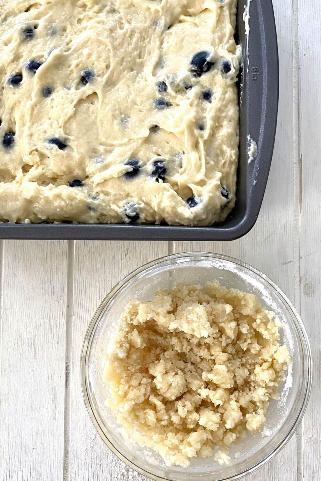 Muffin Cake with Blueberries