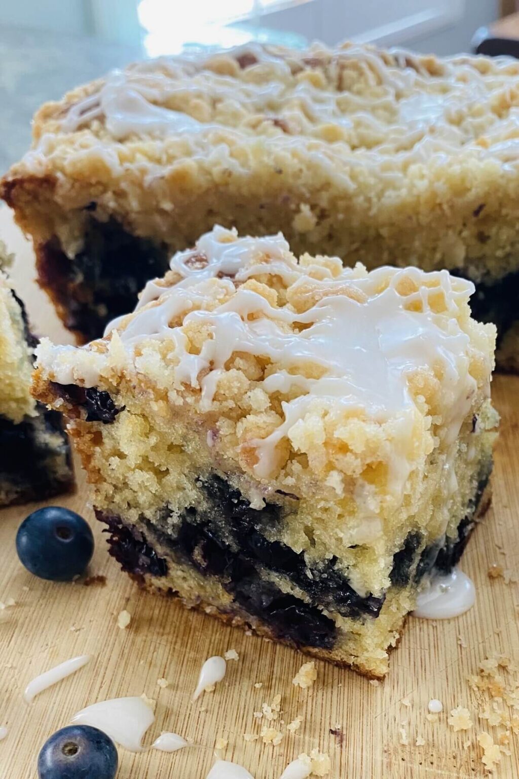 Blueberry Muffin Cake Recipe (Easy Muffin Cake)