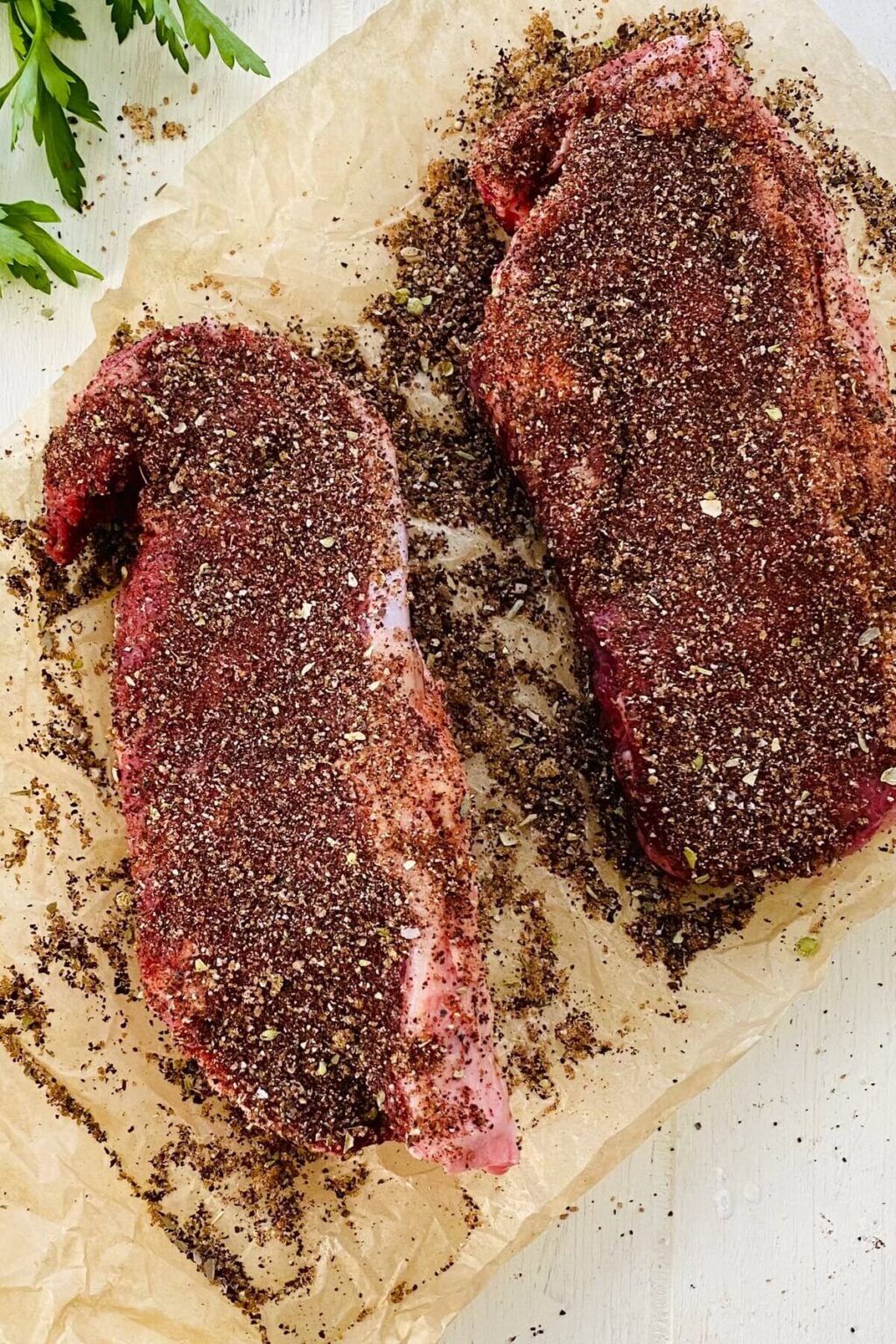 Coffee Rub Steak {Tender and Smoky}