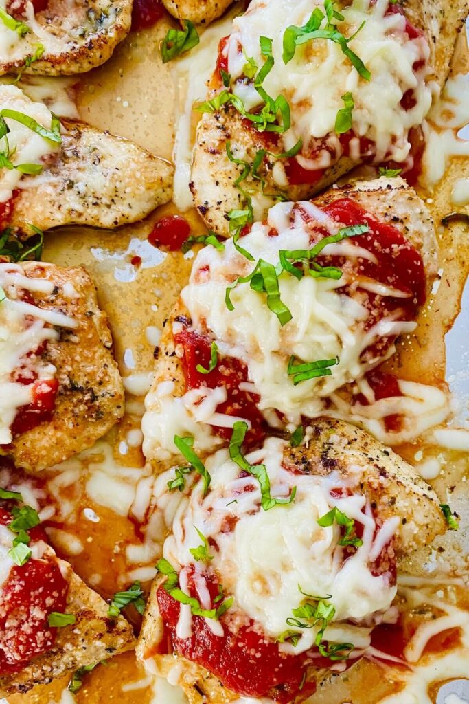 Easy 20 Minute Low Carb Chicken Parmesan Recipe