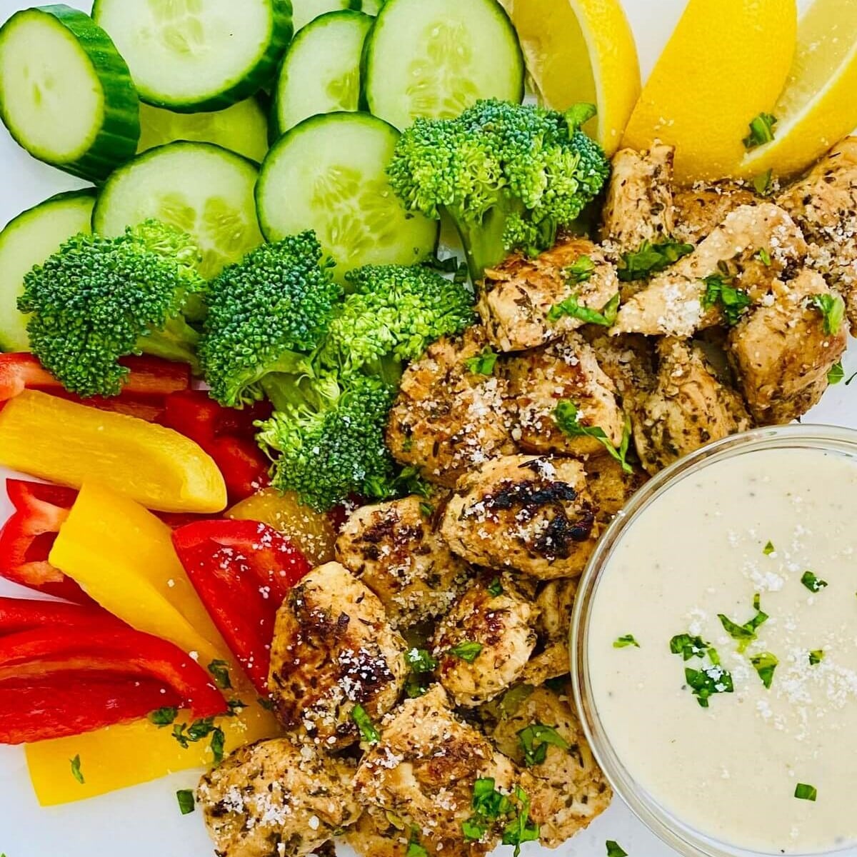The Best Lemon Herb Chicken
