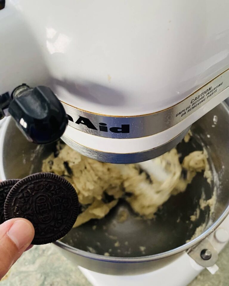 Oreo Sugar Cookies (A No Spread Cookie Recipe)