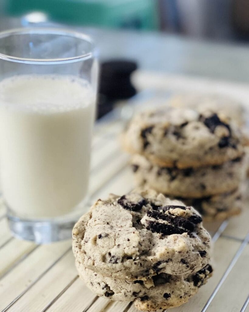 Oreo Sugar Cookies (A No Spread Cookie Recipe)