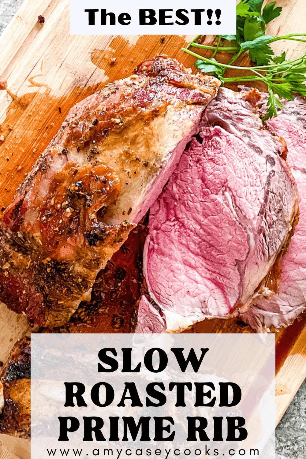 The Best Slow Roasted Prime Rib