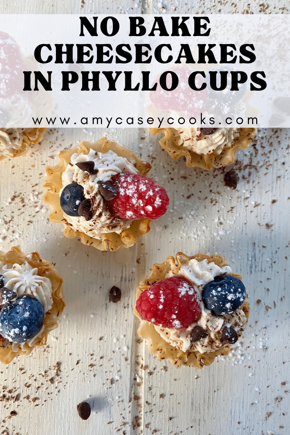 Mini Philadelphia No Bake Cheesecake Recipe