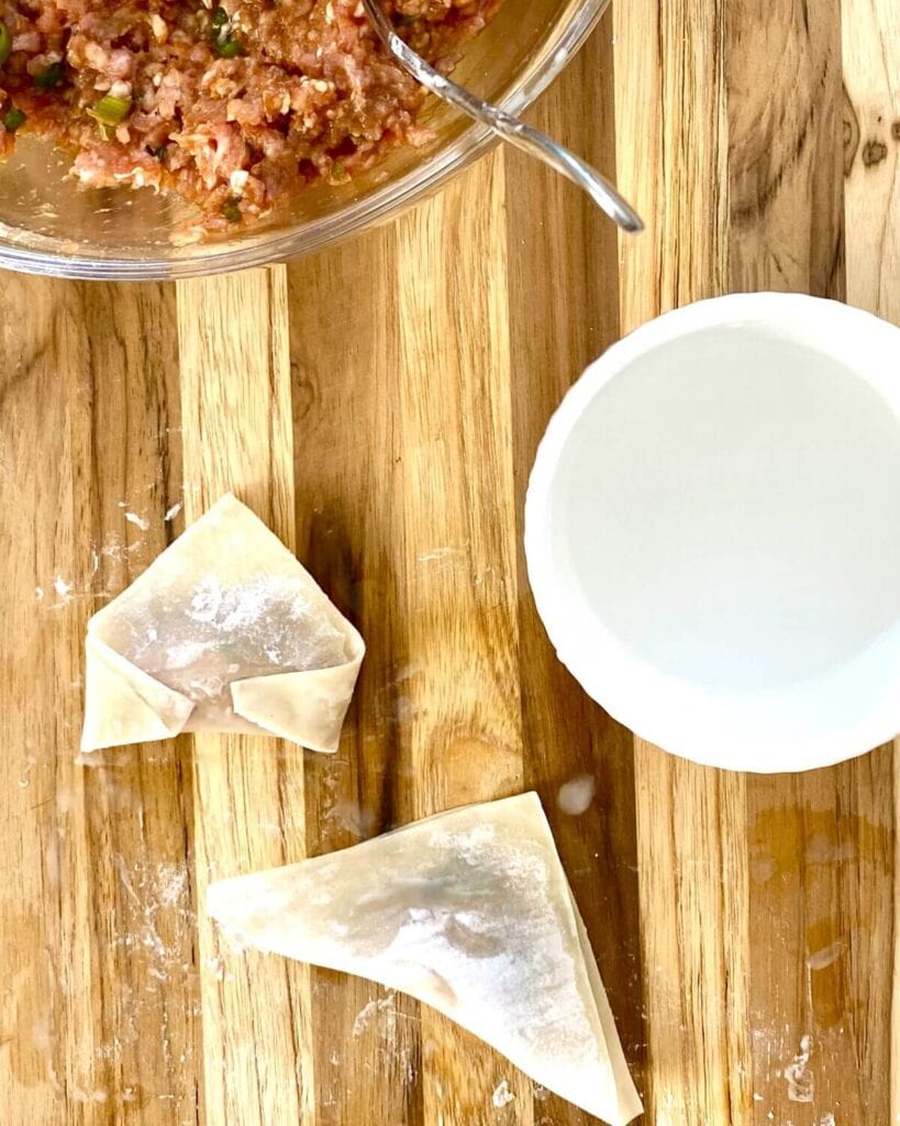 Pork Potstickers with Dipping Sauce