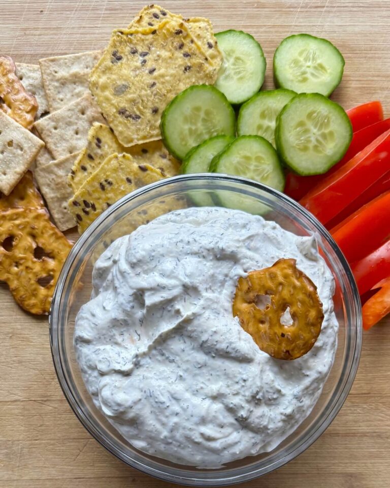 5 Minute Dill Dip Recipe