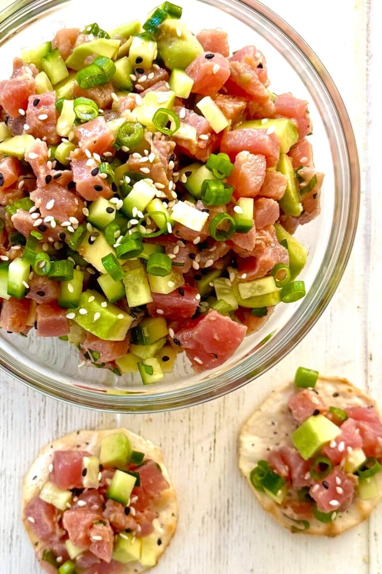 Tuna Ceviche {Fast and Fresh}