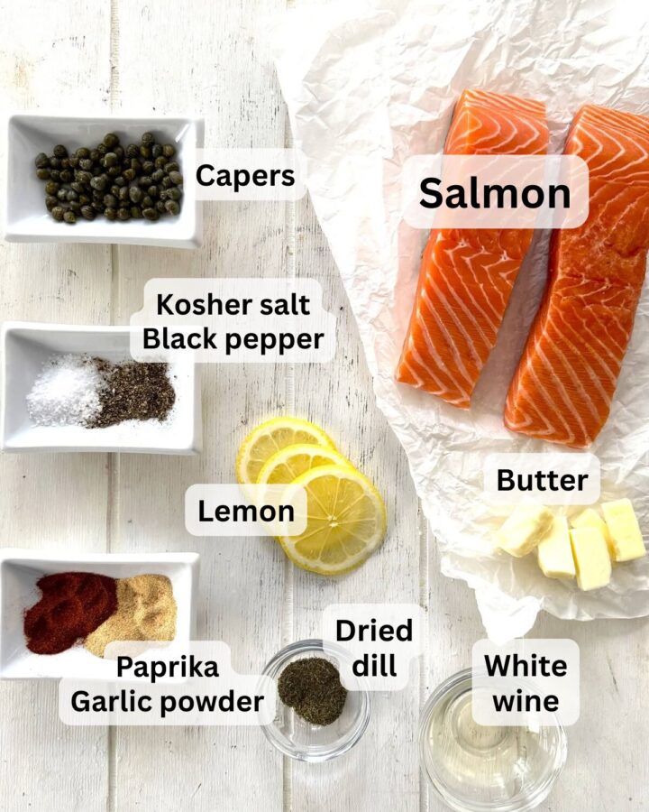 Oven Baked Salmon in Foil (Ready in 20 Minutes)